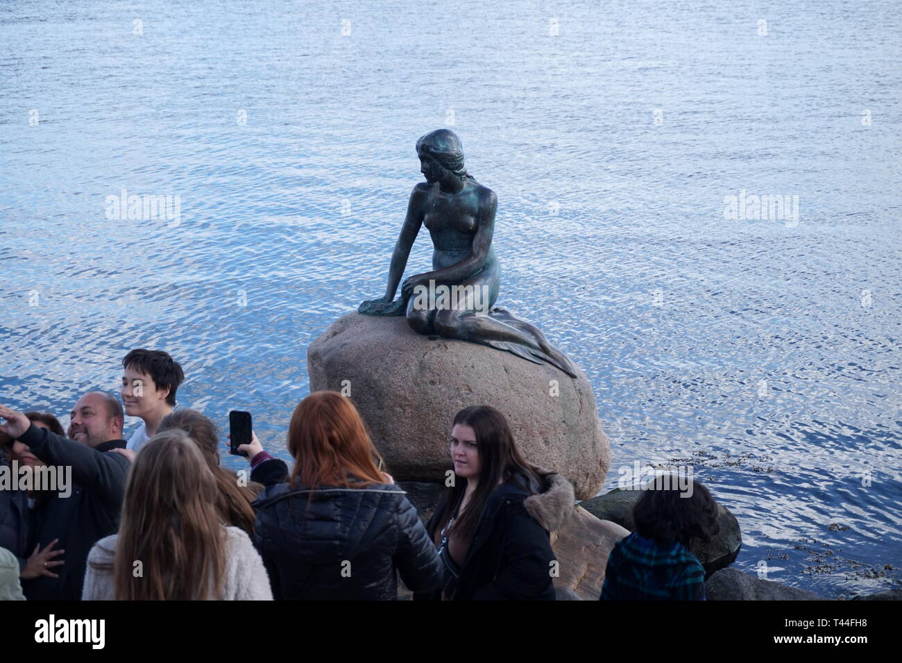 The Little Mermaid statue,Copenhagen, Denmark Stock Photo - Alamy