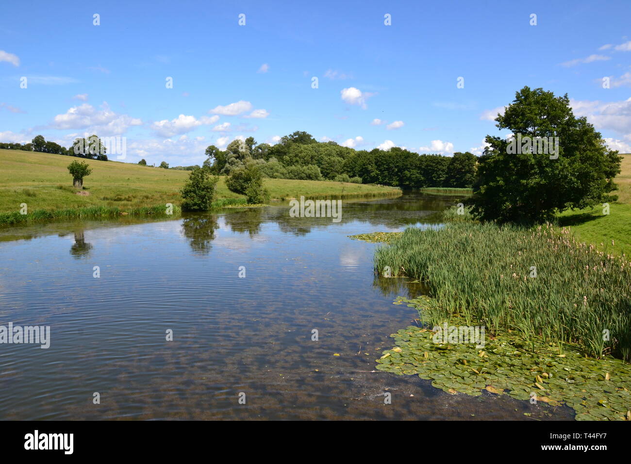 The River at Compton Verney House, Compton Verney, Kineton ...