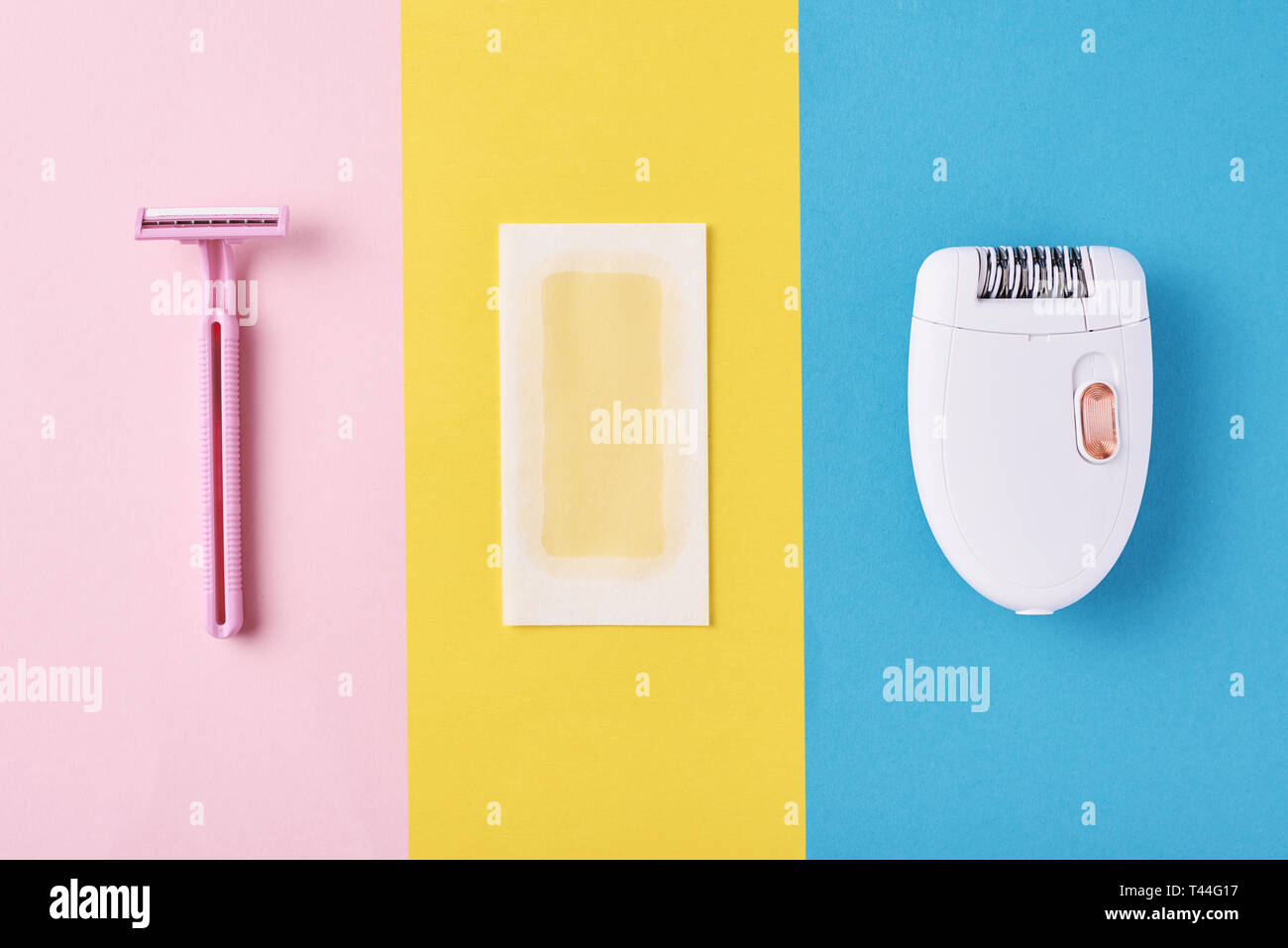 Wax strips razor hi-res stock photography and images - Alamy