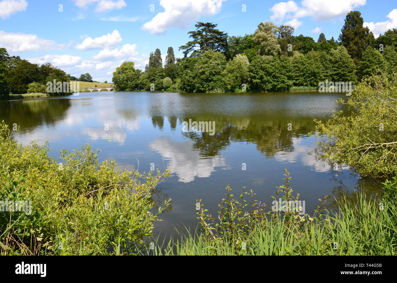 The River at Compton Verney House, Compton Verney, Kineton ...