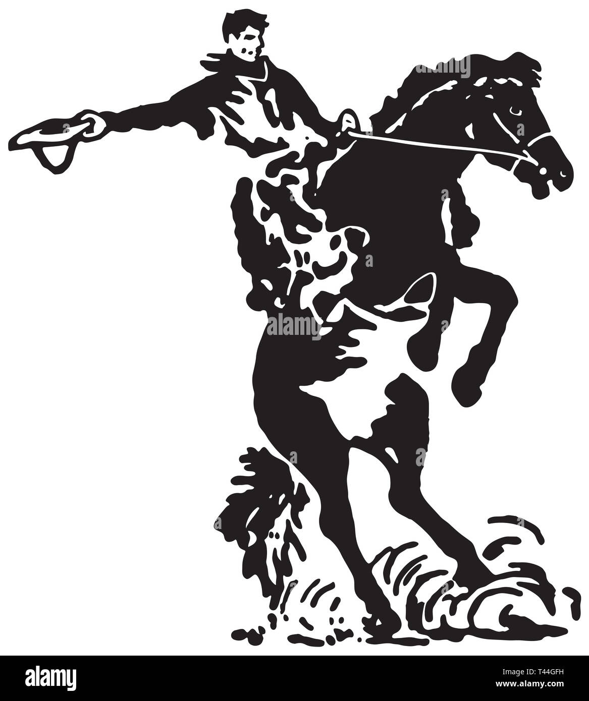 Rodeo rider hi-res stock photography and images - Alamy