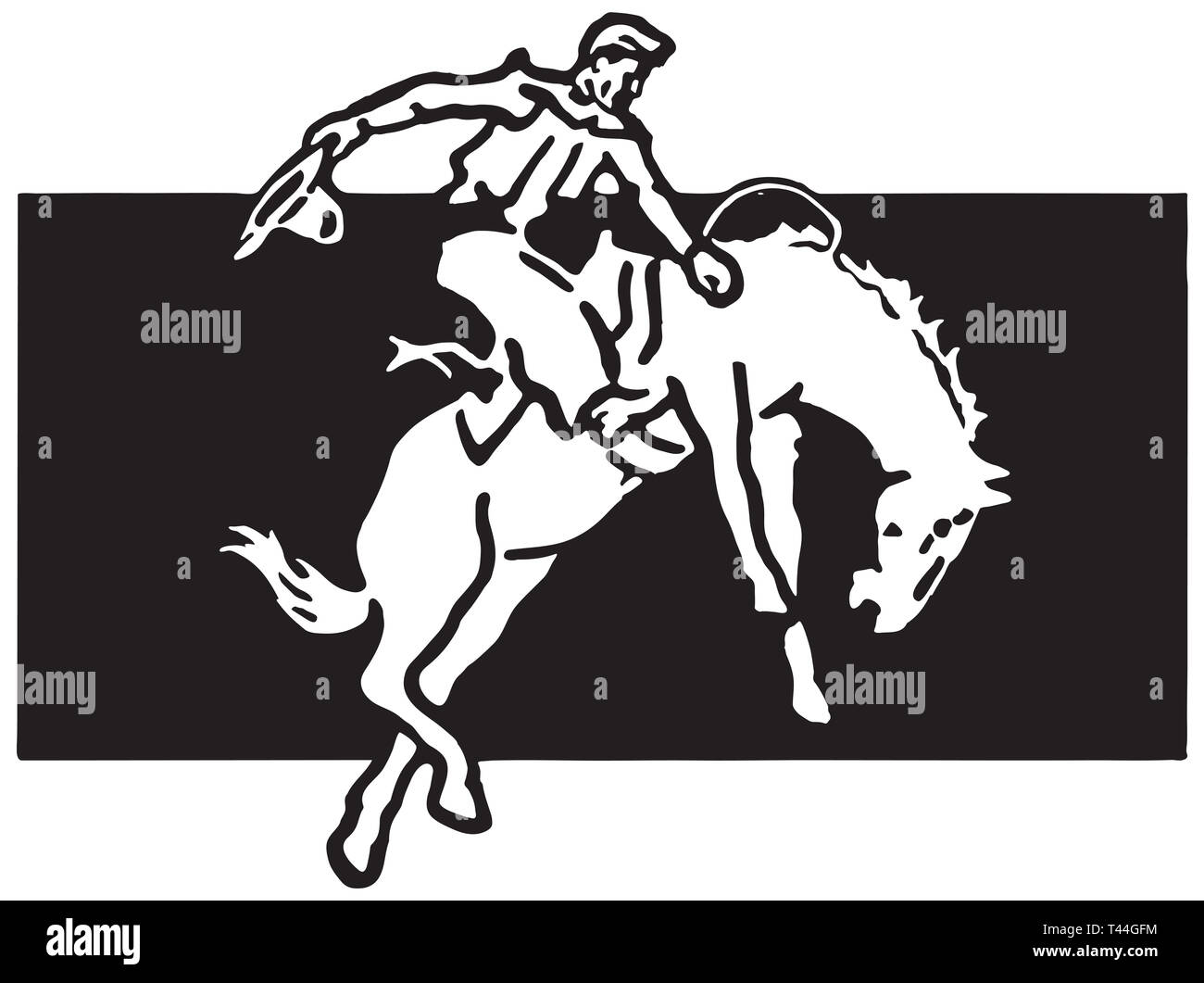 Rodeo rider hi-res stock photography and images - Alamy