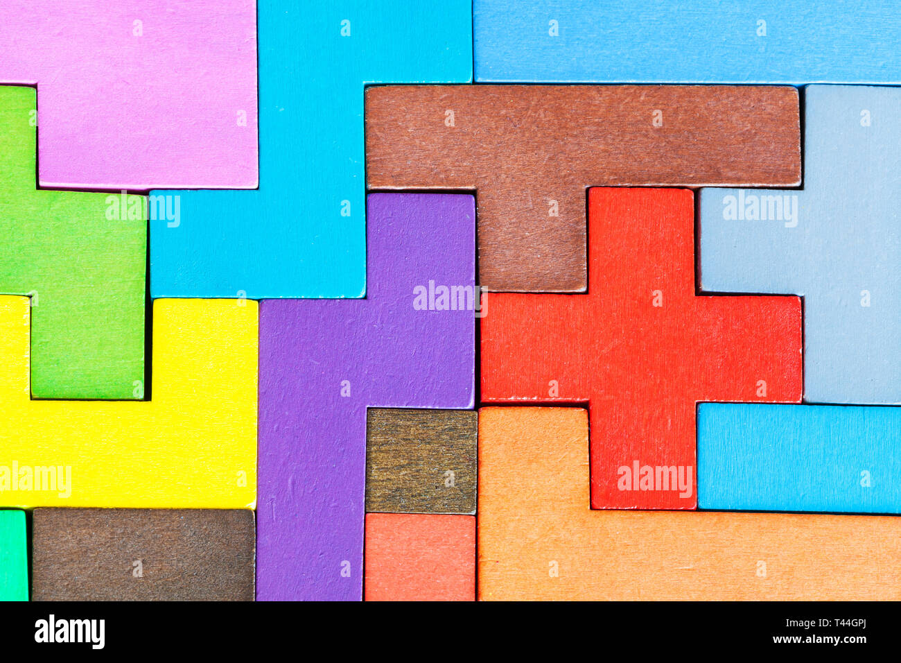 Assembled puzzle hi-res stock photography and images - Alamy
