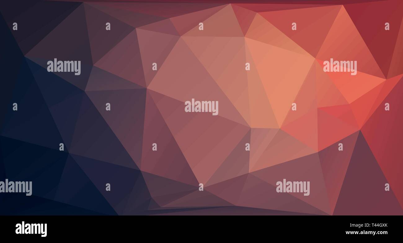 Abstract vector gradient background. Polygonal background in triangle ...