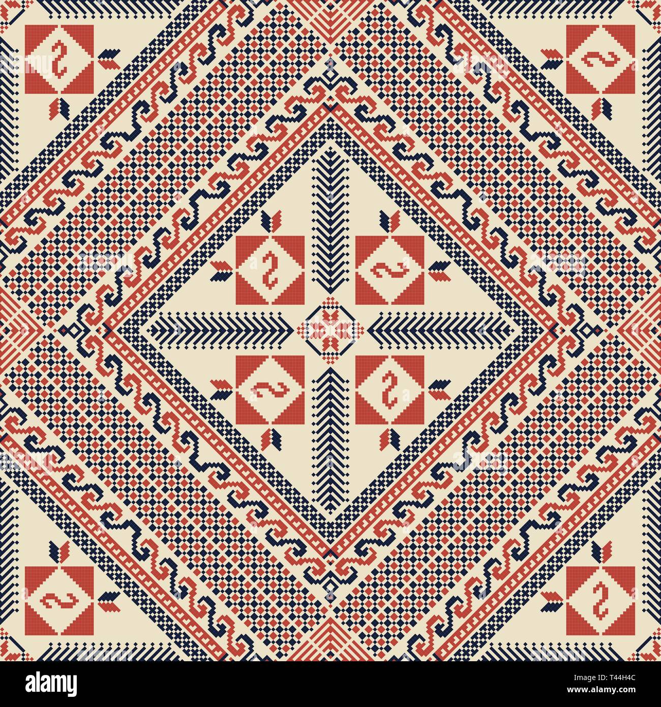 Seamless palestinian pattern vector vectors hi-res stock photography ...