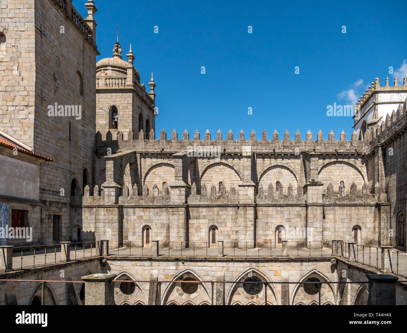 Romanesque Cathedral of Porto, Portugal is a Roman Catholic church ...