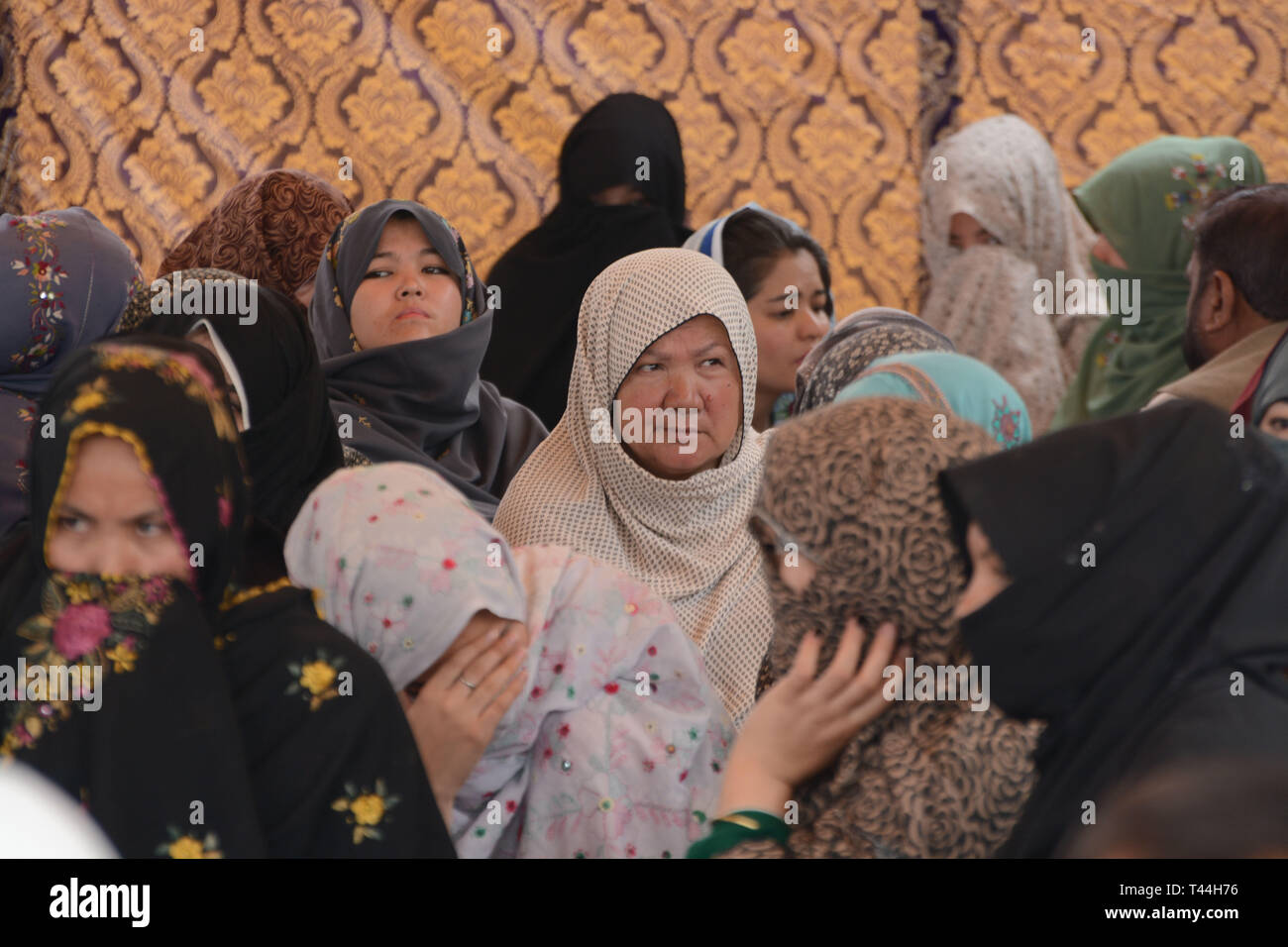 QUETTA-PAKISTAN, April 13, 2019: members of Hazara Community are ...