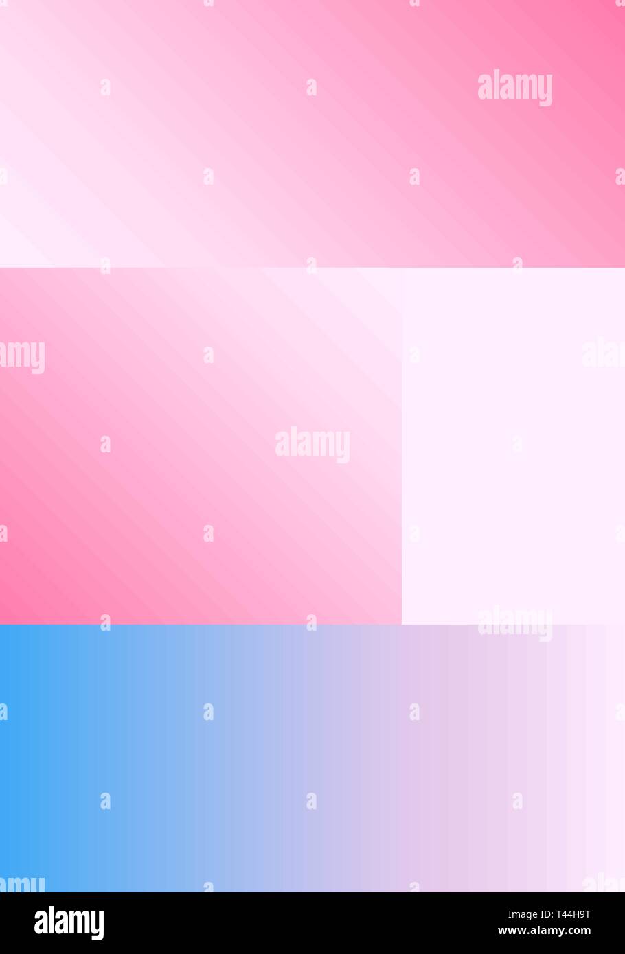 Vector Geometric Smooth blue pink gradient Background in Material ...