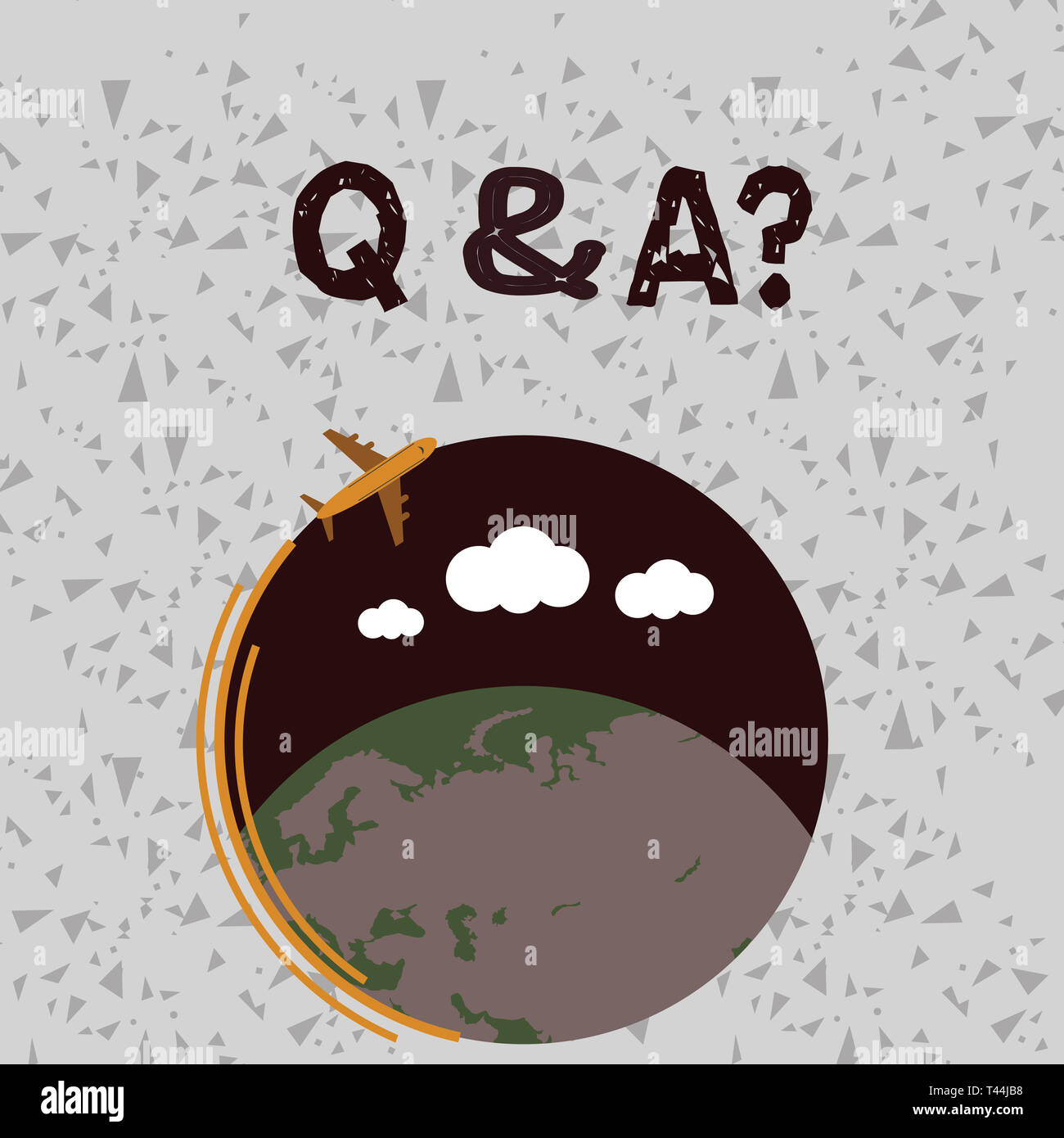 Airplane question mark hi-res stock photography and images - Alamy
