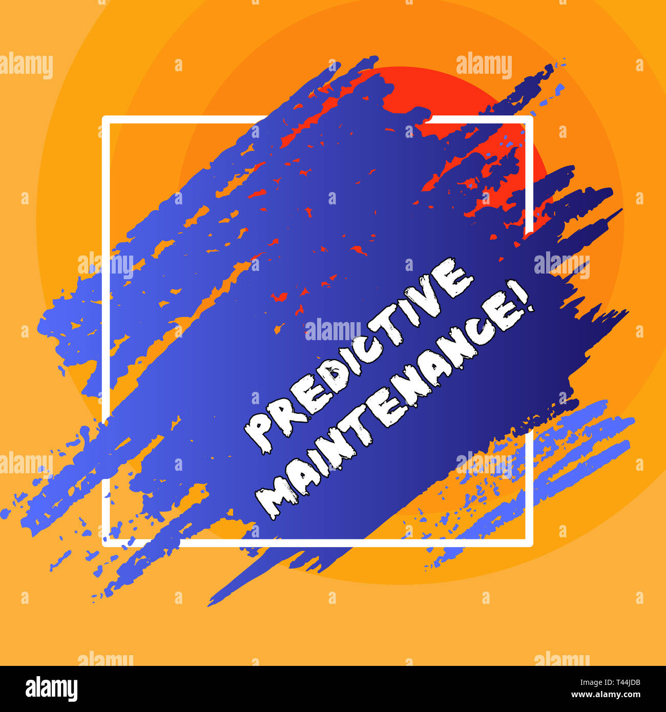 Writing note showing Predictive Maintenance. Business concept for ...