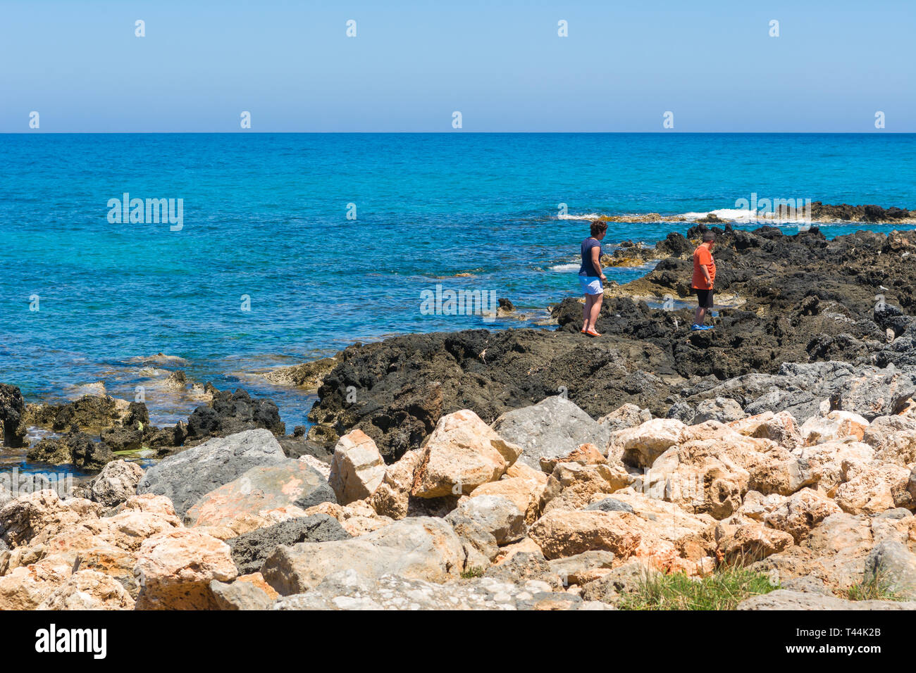 Crete stavros hi-res stock photography and images - Alamy