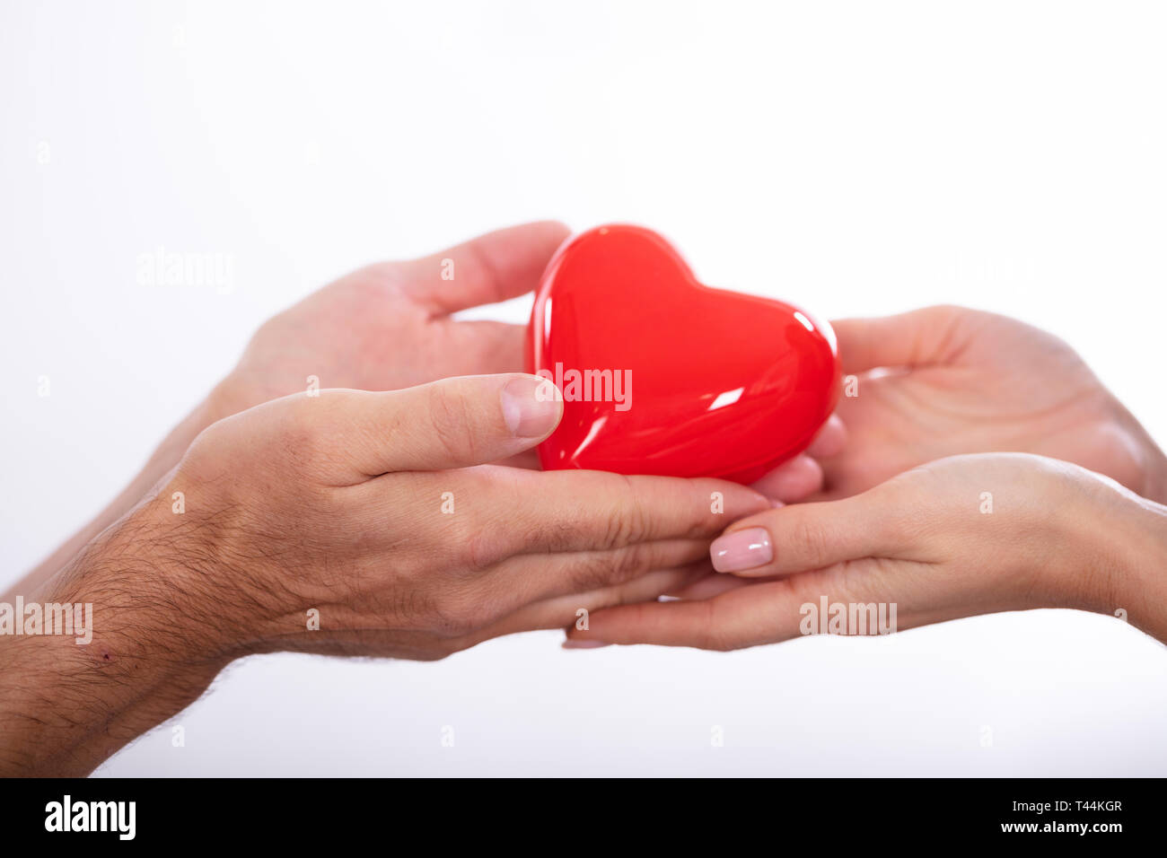 Man giving heart hi-res stock photography and images - Alamy