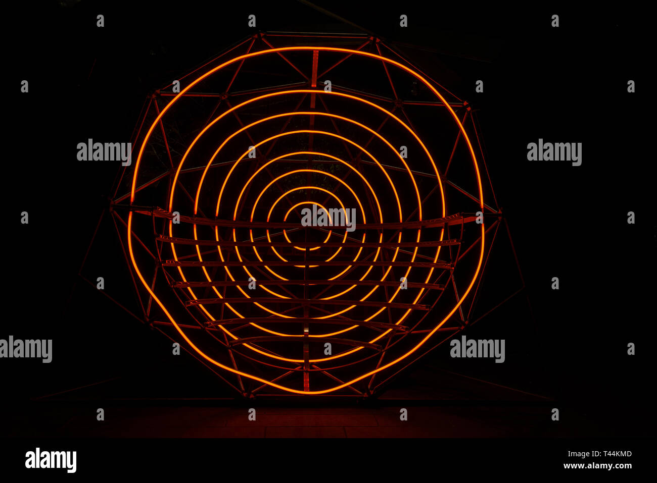 Helios art installation at the Canary Wharf Winter Lights festival in ...