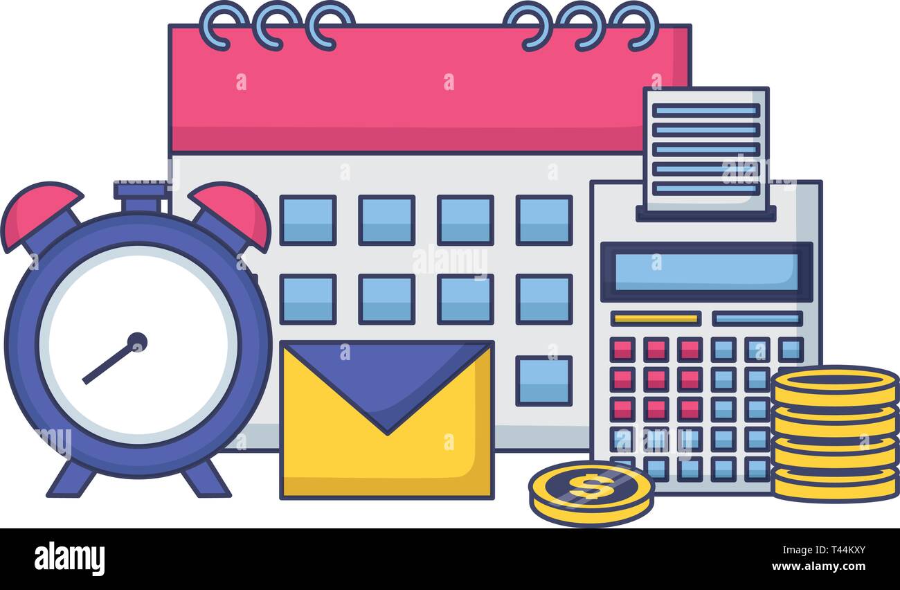 tax time payment Stock Vector Image & Art - Alamy