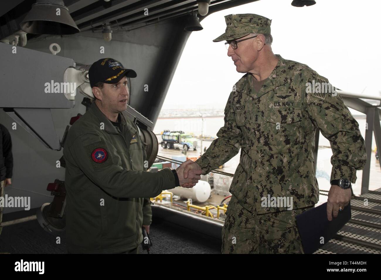 NORFOLK, Va (Feb. 20, 2019) USS Harry S. Truman (CVN 75) Commanding ...