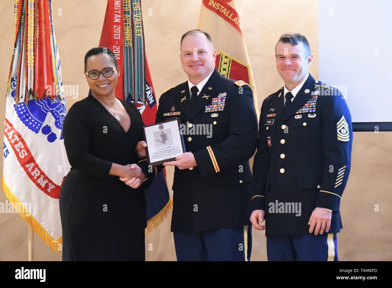 The Fort Drum community welcomed Ty Stone, president of Jefferson ...