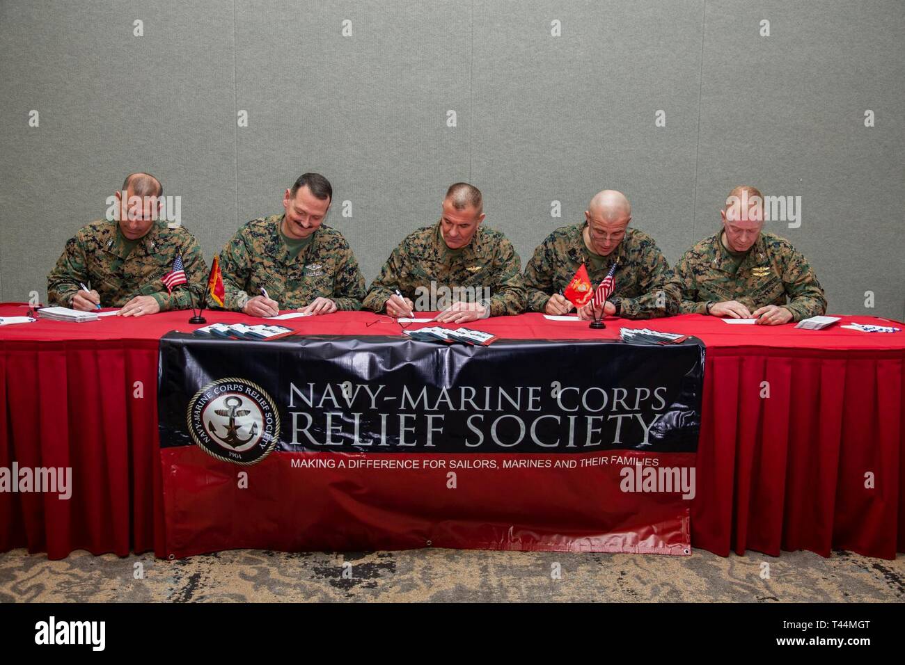 Commanding general of 2d maw hi-res stock photography and images - Alamy