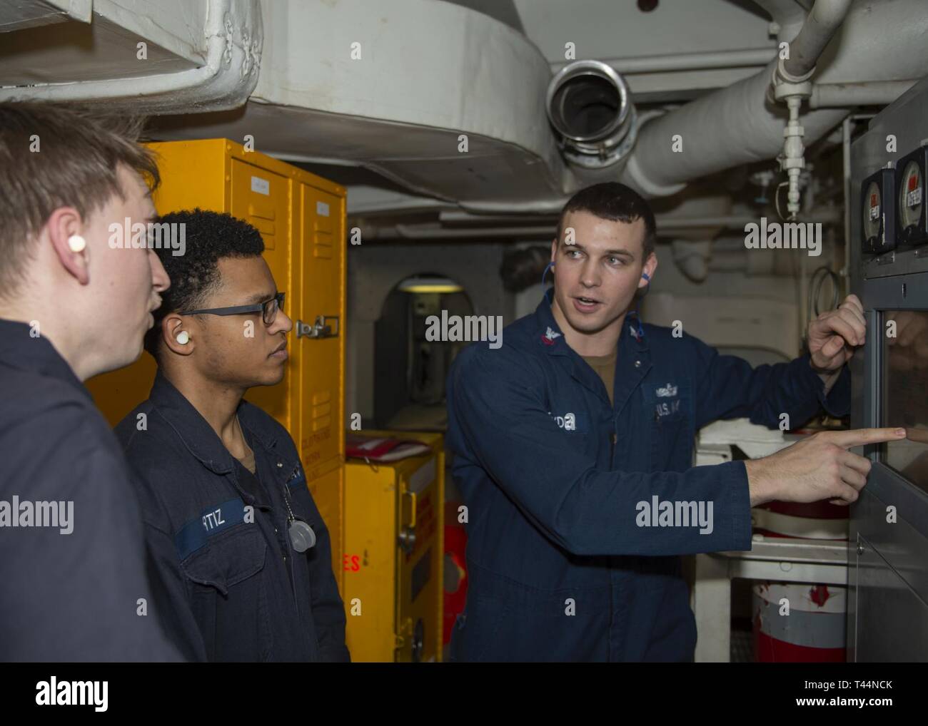 ATLANTIC OCEAN (Feb. 20, 2019) Gas Turbine System Technician ...