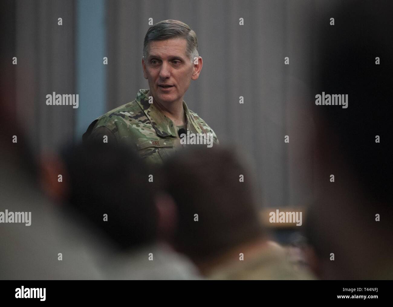 Air Force Global Strike Command commander Gen. Timothy Ray addresses ...