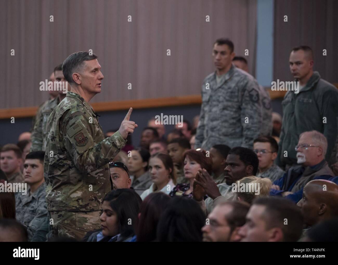 Air Force Global Strike Command commander Gen. Timothy Ray addresses ...