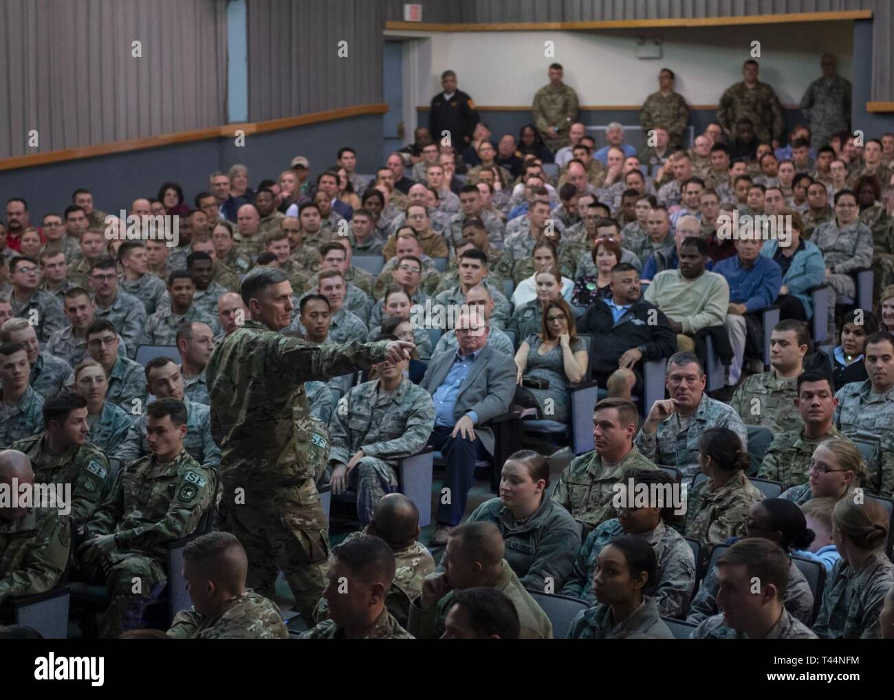 Air Force Global Strike Command commander Gen. Timothy Ray addresses ...