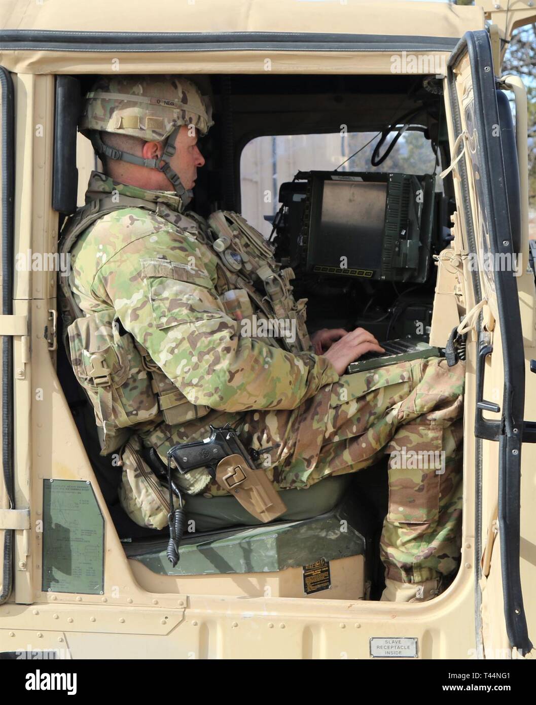 Command Sgt. Maj. Jerel B. Foster, battalion sergeant major, 4th ...