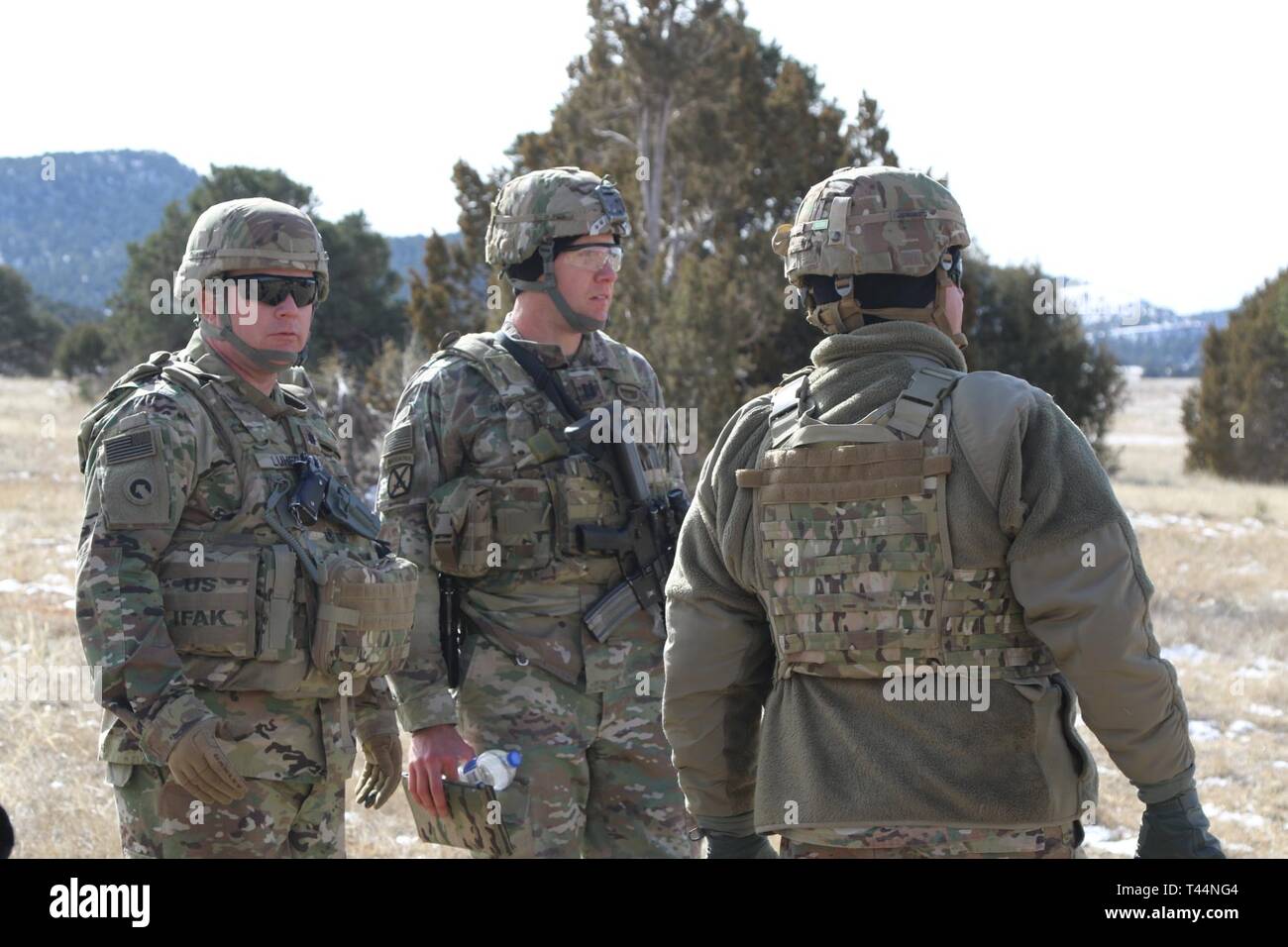 Lt. Col. Gavin Luher, battalion commander, 4th Special Troops Battalion, 4th Sustainment Brigade ...