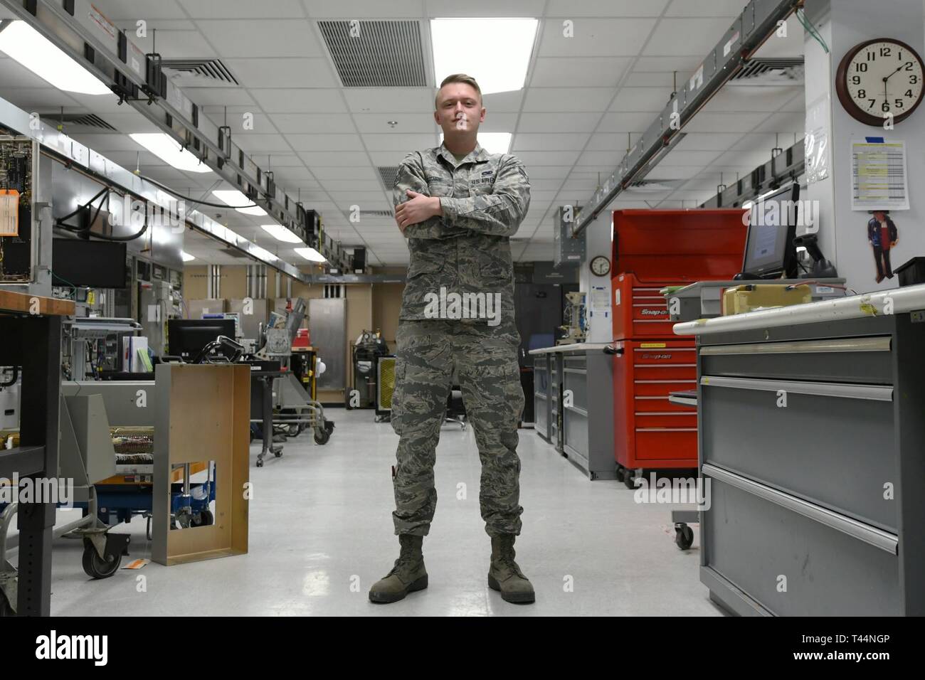 Avionics backshop hi-res stock photography and images - Alamy