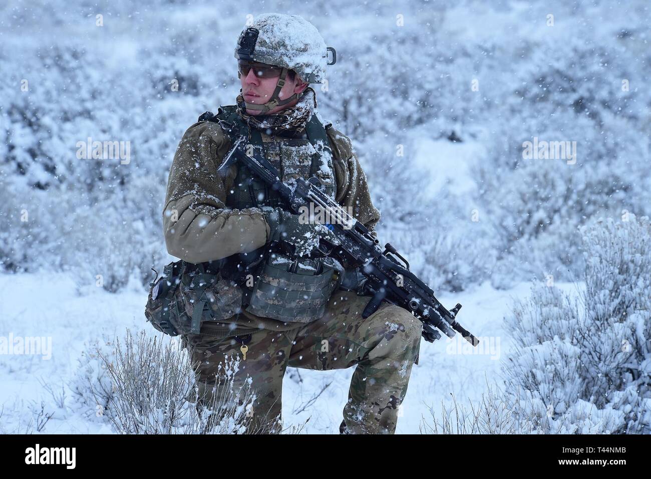 116 cavalry brigade combat team hi-res stock photography and images - Alamy