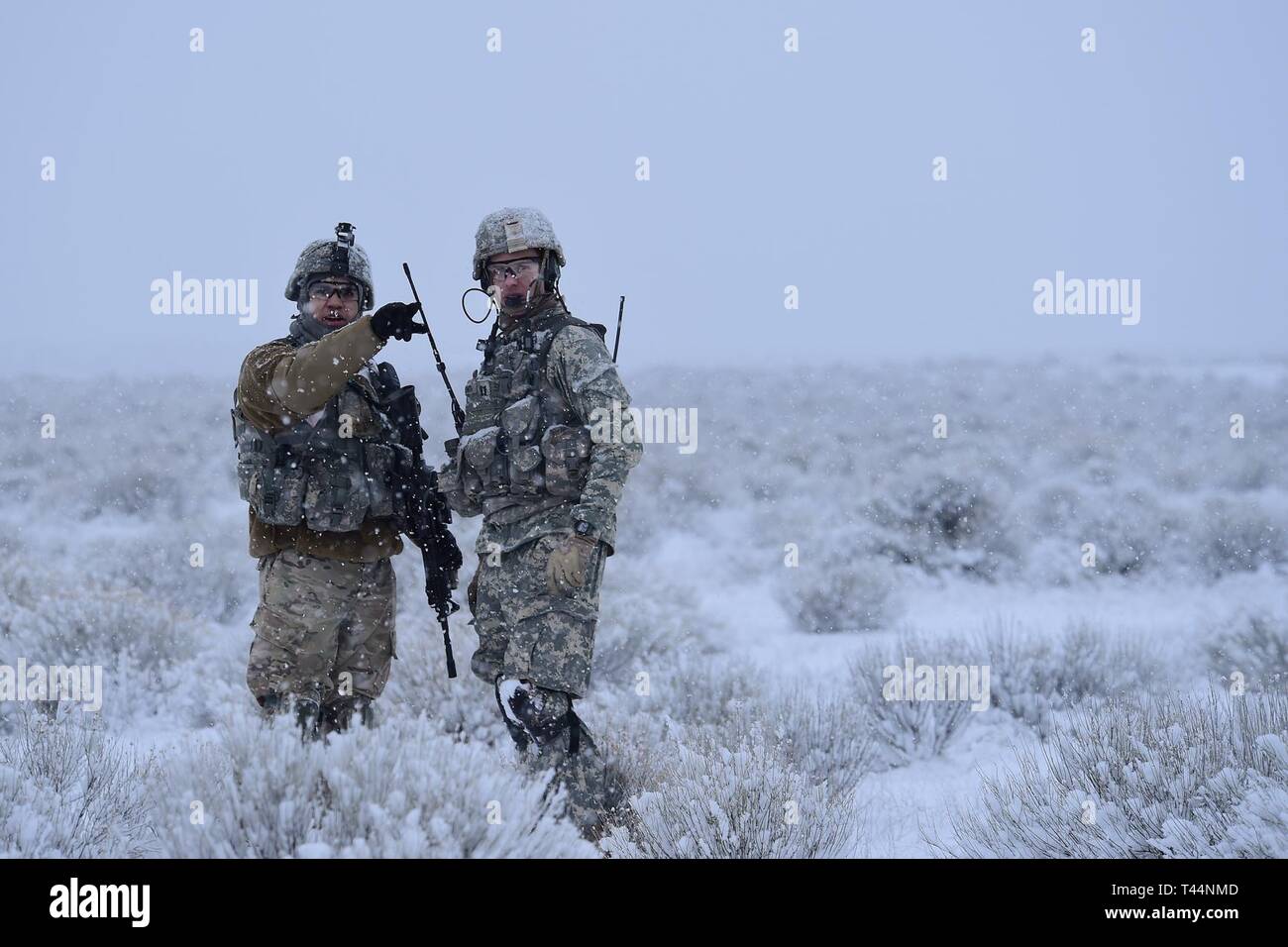 116 cavalry brigade combat team hi-res stock photography and images - Alamy