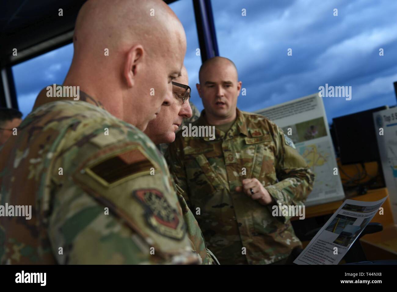 Chief Master Sgt. Chris Simpson, 18th Air Force command chief master ...