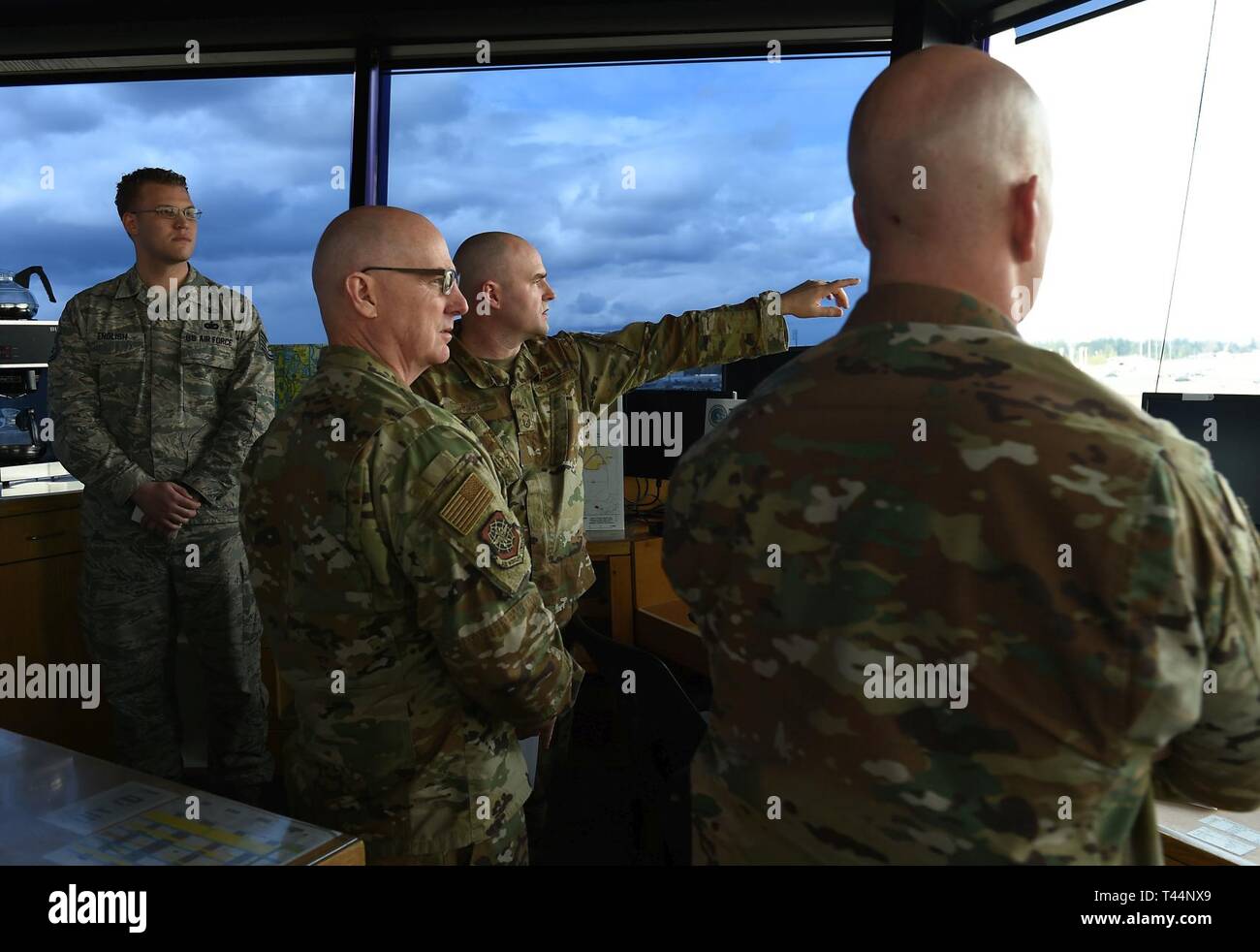 Chief Master Sgt. Chris Simpson, 18th Air Force command chief master ...