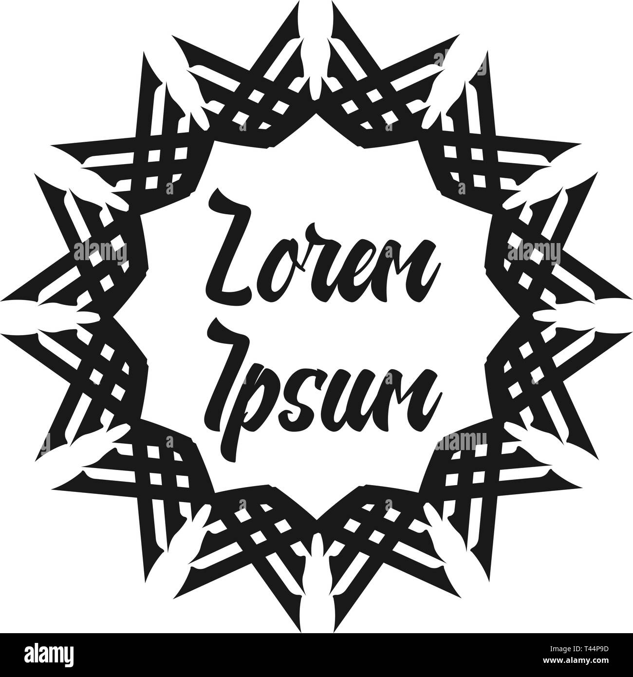 Symbol vector template. Greet card template Stock Vector Image & Art ...