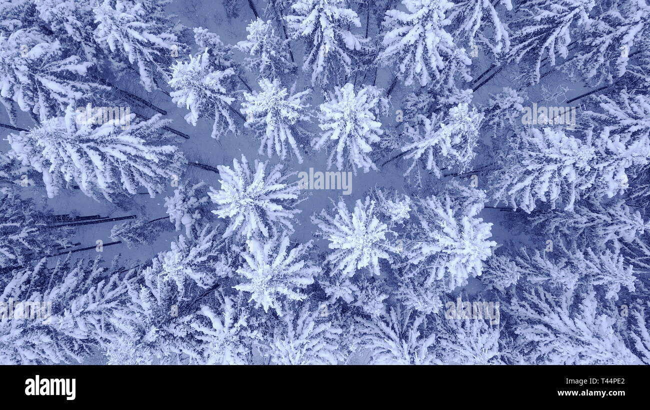 Aerial 4k drone shot frozen hi-res stock photography and images - Alamy