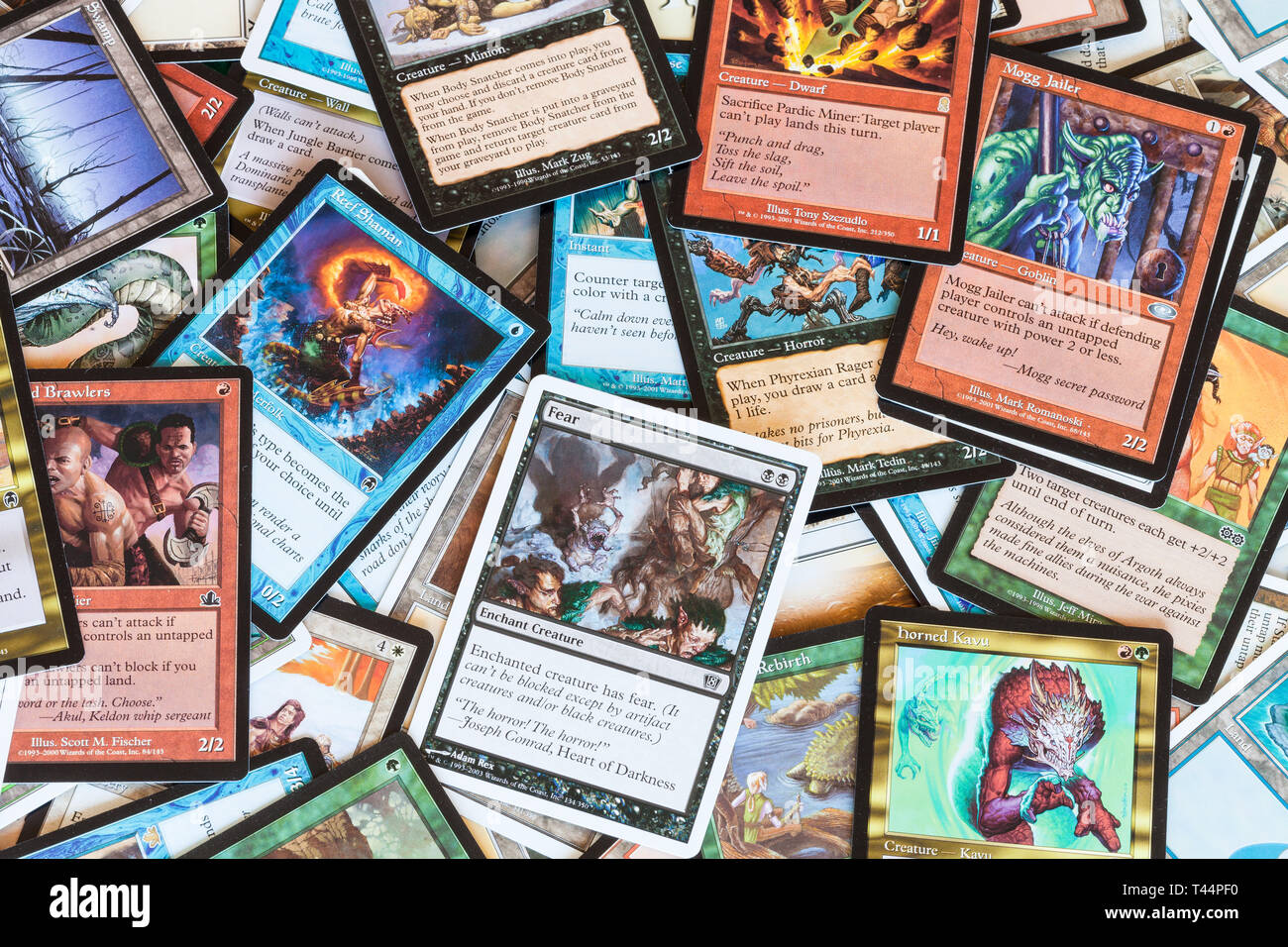 Magic cards hi-res stock photography and images - Alamy