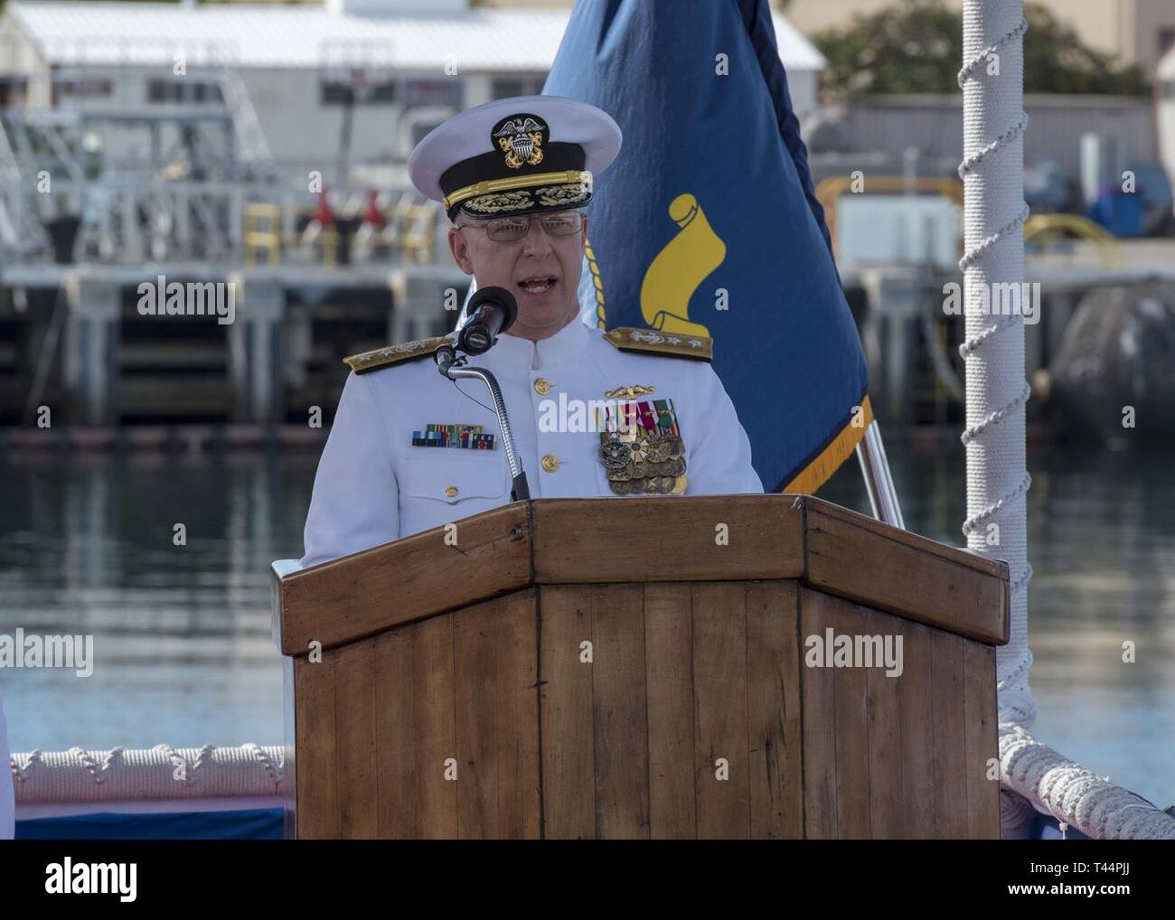 Rear adm daryl caudle hi-res stock photography and images - Alamy