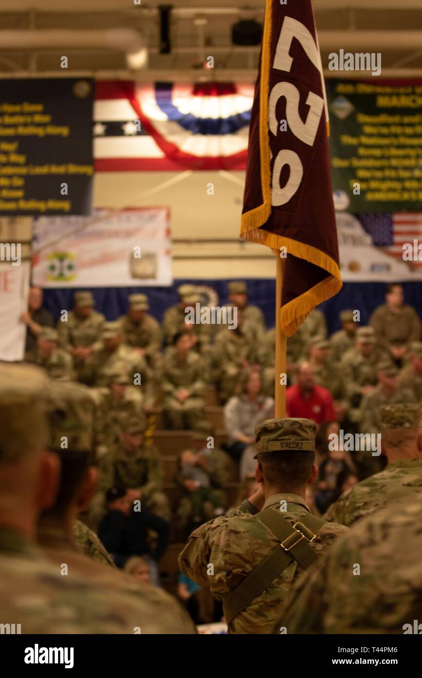 The colors for Headquarters and Headquarters Company, 10th Field ...