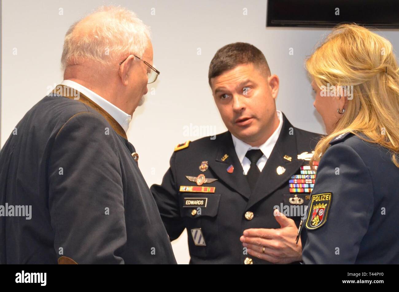 U.S. Army Garrison Rheinland-Pfalz Commander Col. Jason T. Edwards ...
