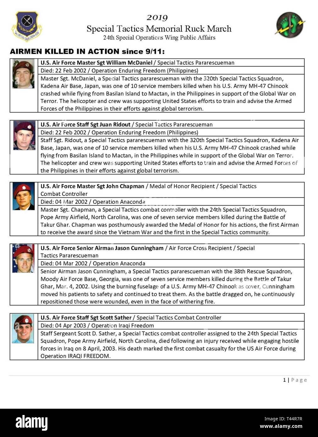 Sgt scott cunningham hi-res stock photography and images - Alamy