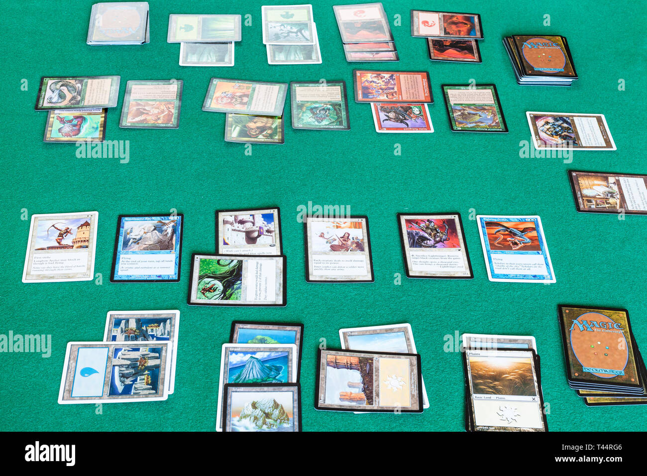 Magic the gathering card cards hi-res stock photography and images - Alamy