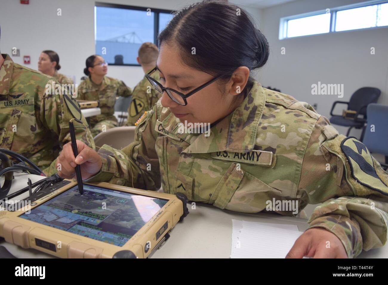 Fort Hood, Texas — Private Elizabeth Cruz, Headquarters, 1st Air ...