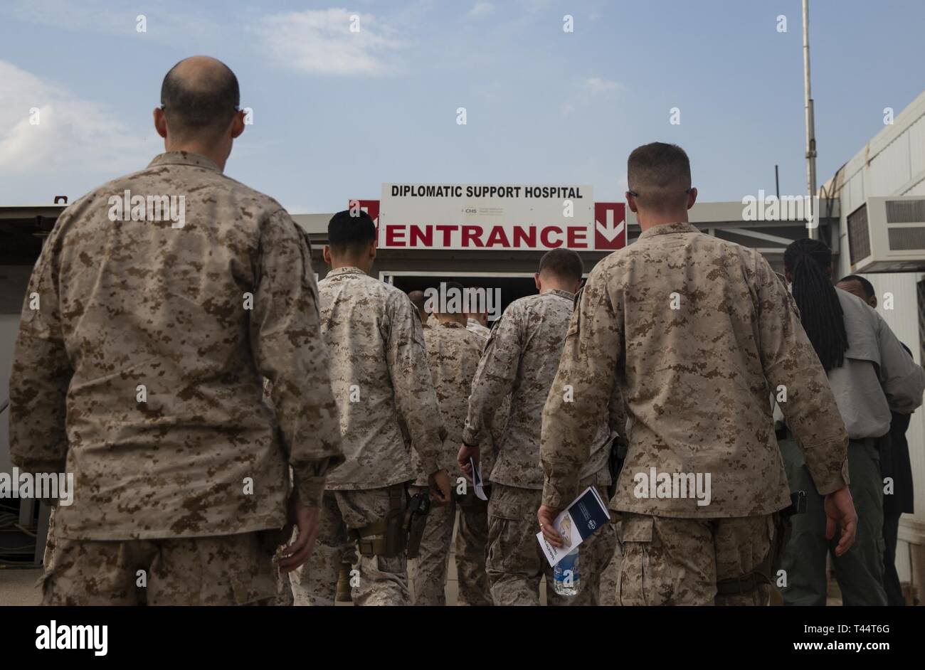 Baghdad diplomatic support center hi-res stock photography and images ...