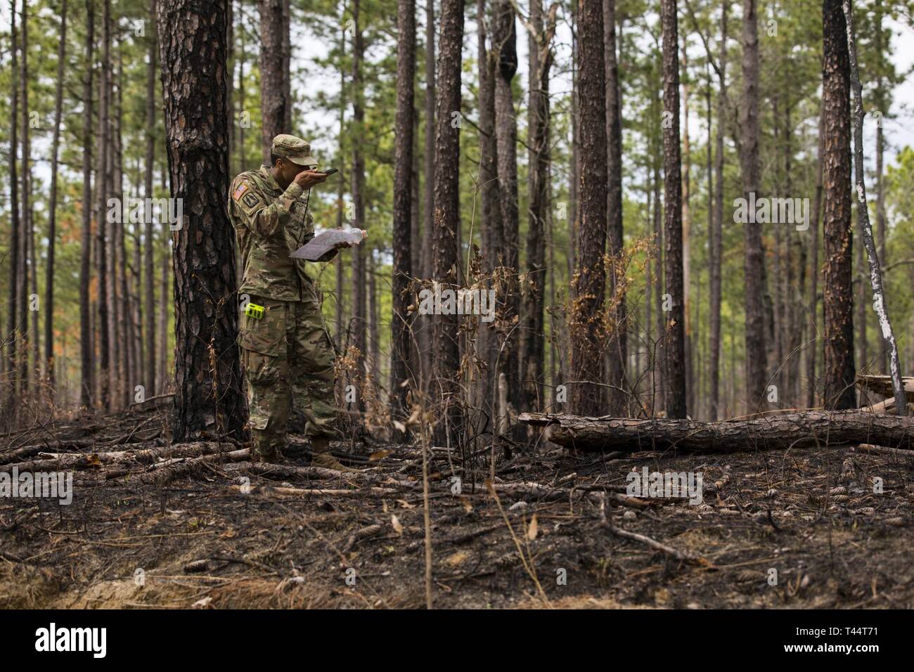 U.S. Army Spc. Dorian Russell, a competitor of the 359th Theater ...