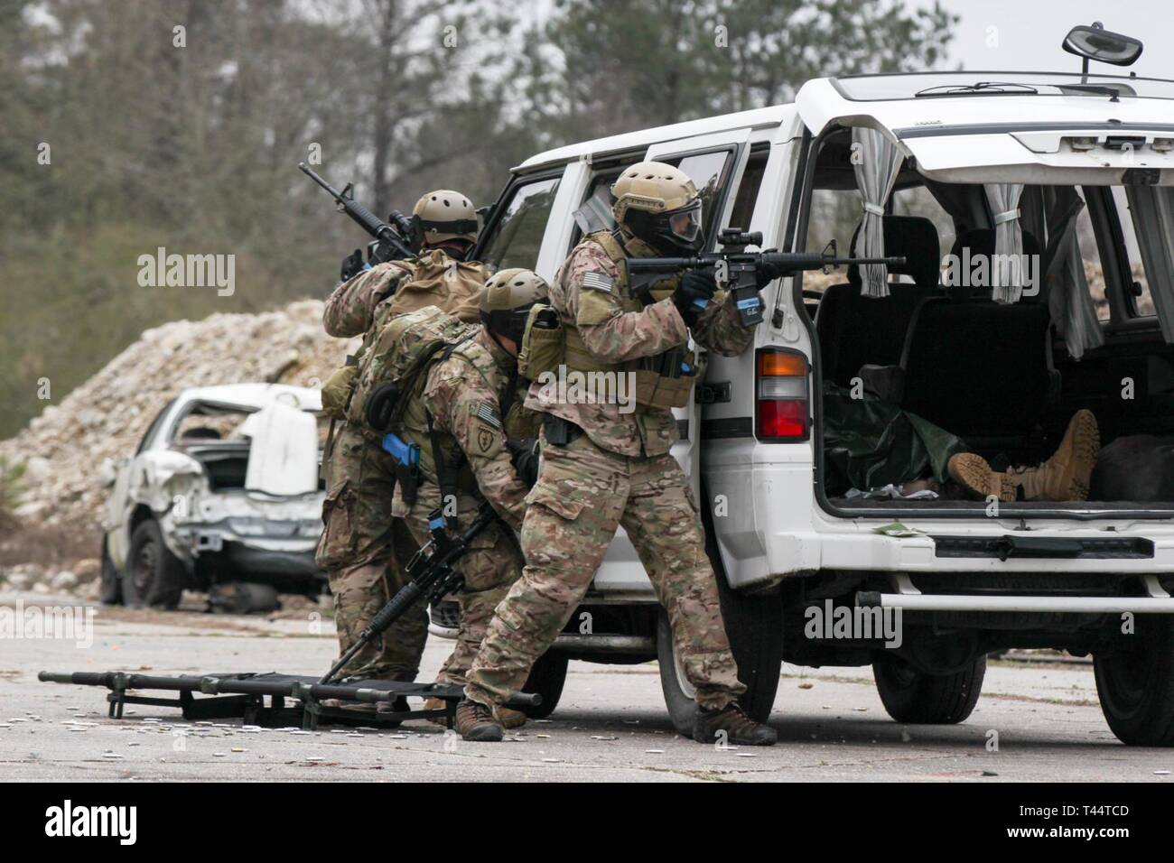 Civil Affairs Soldiers with 95th Civil Affairs Brigade (Special ...