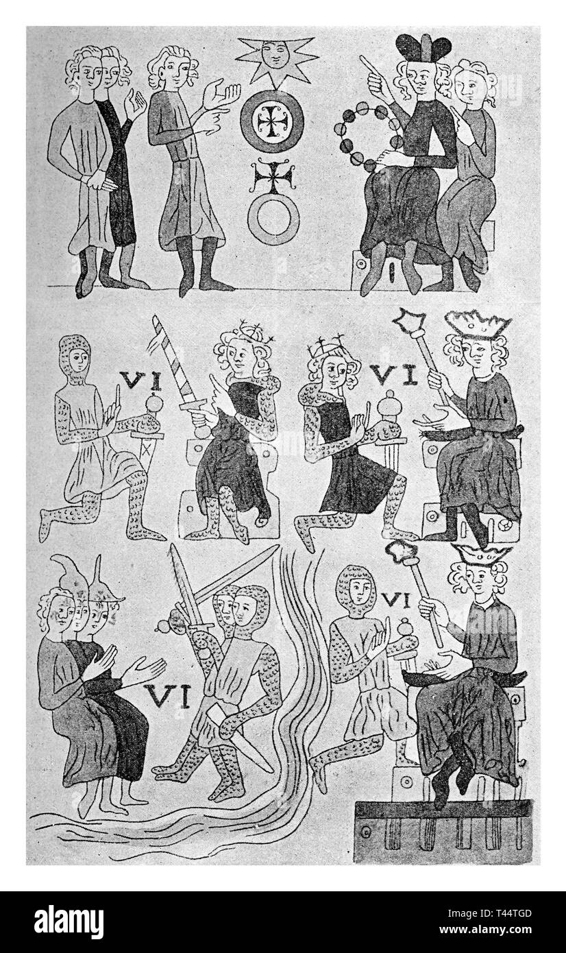 Medieval german law Black and White Stock Photos & Images - Alamy