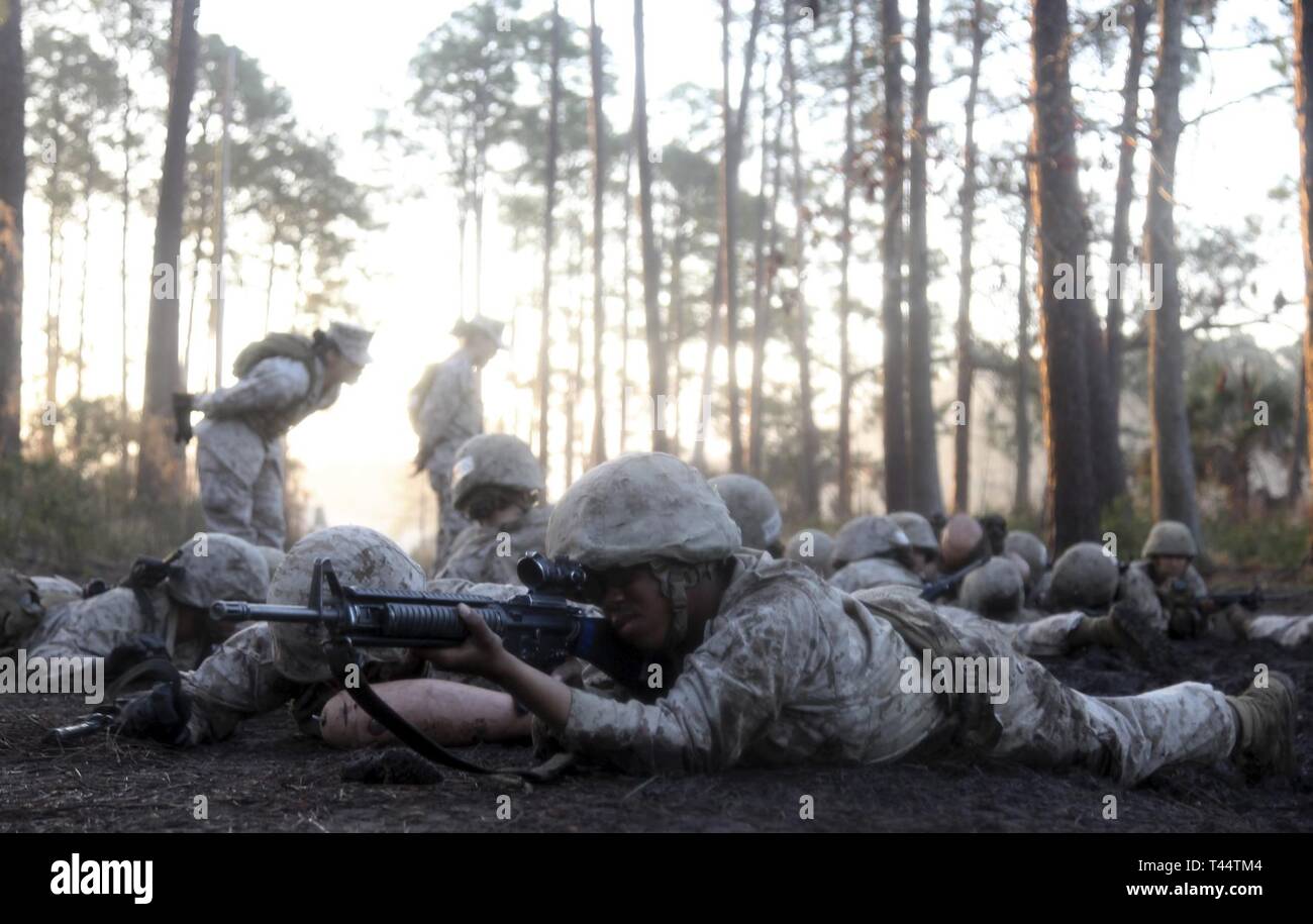 Recruits with November Company, 4th Recruit Training Battalion ...