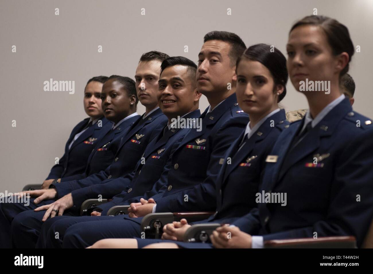 Seven newly commissioned Airmen graduated from the Air Battle Manager ...