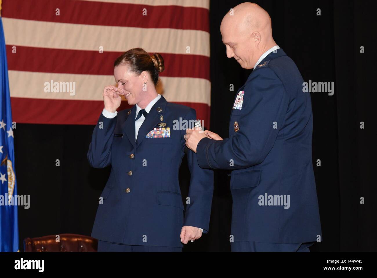 Chief Master Sgt. Jaime Capps, 22nd Air Refueling Wing command chief ...