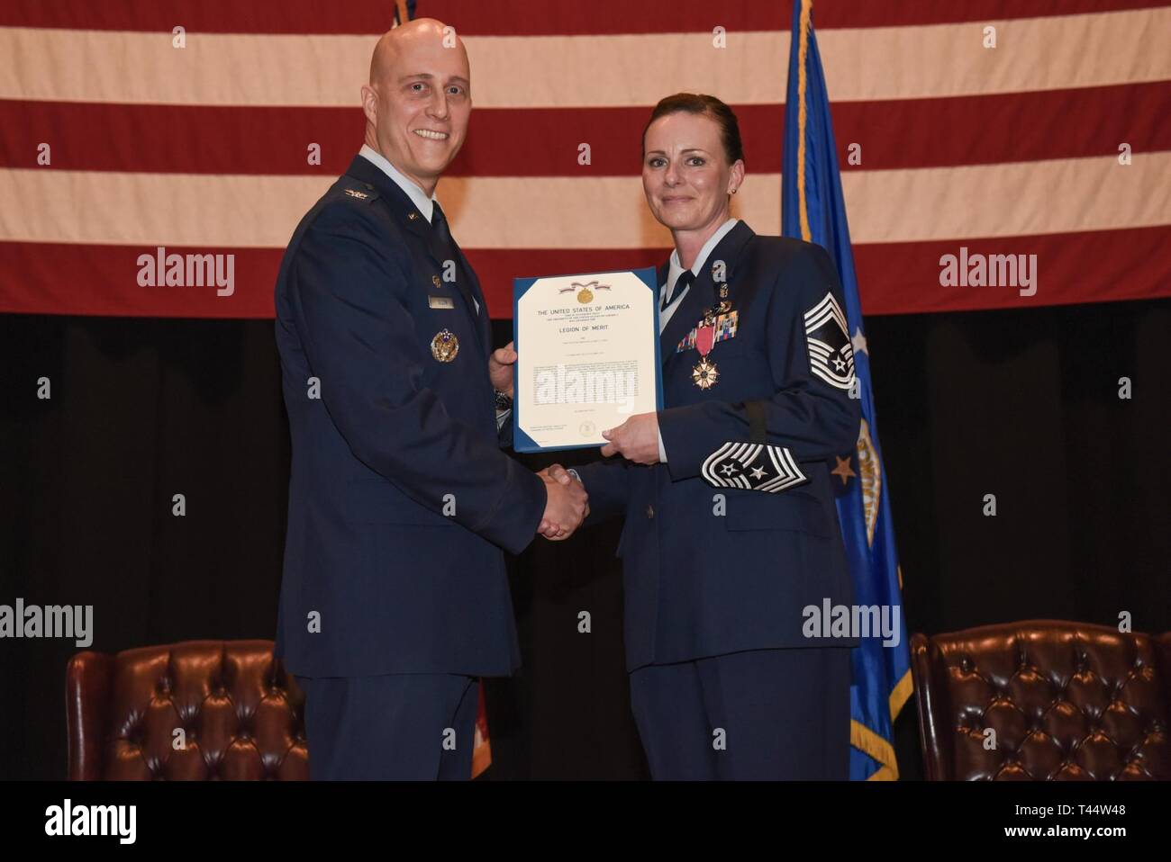 Chief Master Sgt. Jaime Capps, 22nd Air Refueling Wing command chief ...