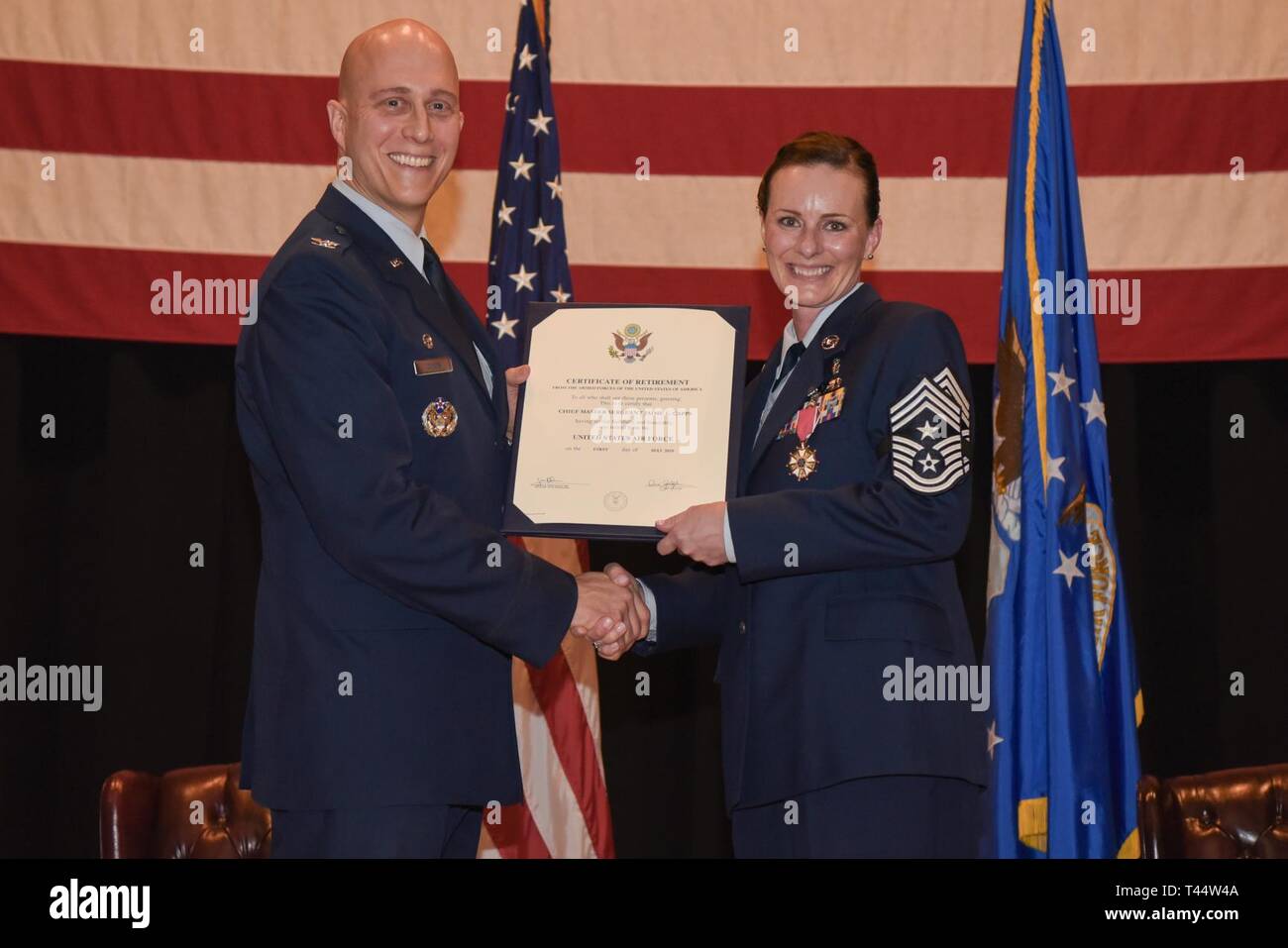 Chief Master Sgt. Jaime Capps, 22nd Air Refueling Wing command chief ...